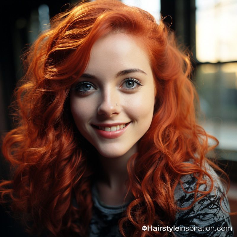 Inspiring long red hairstyles for your next haircut.