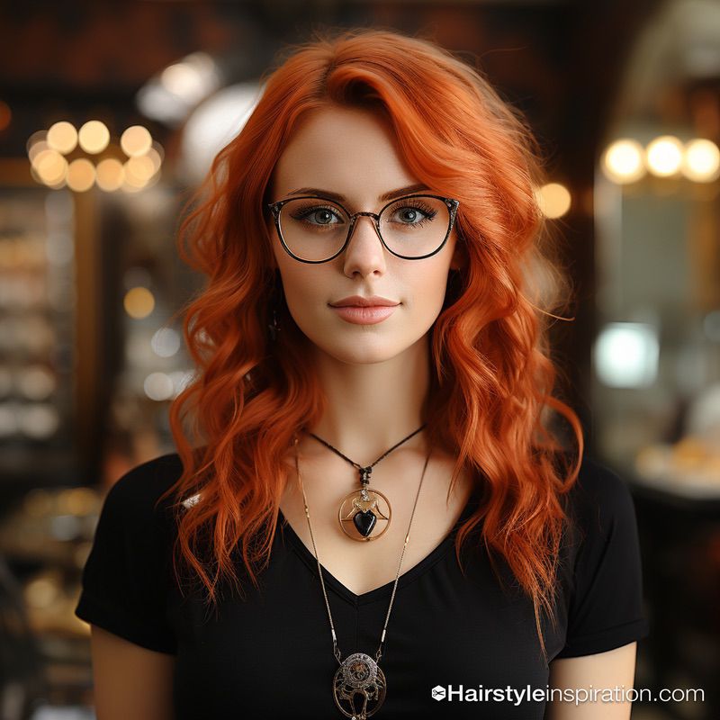 Inspiring long red hairstyles for your next haircut.