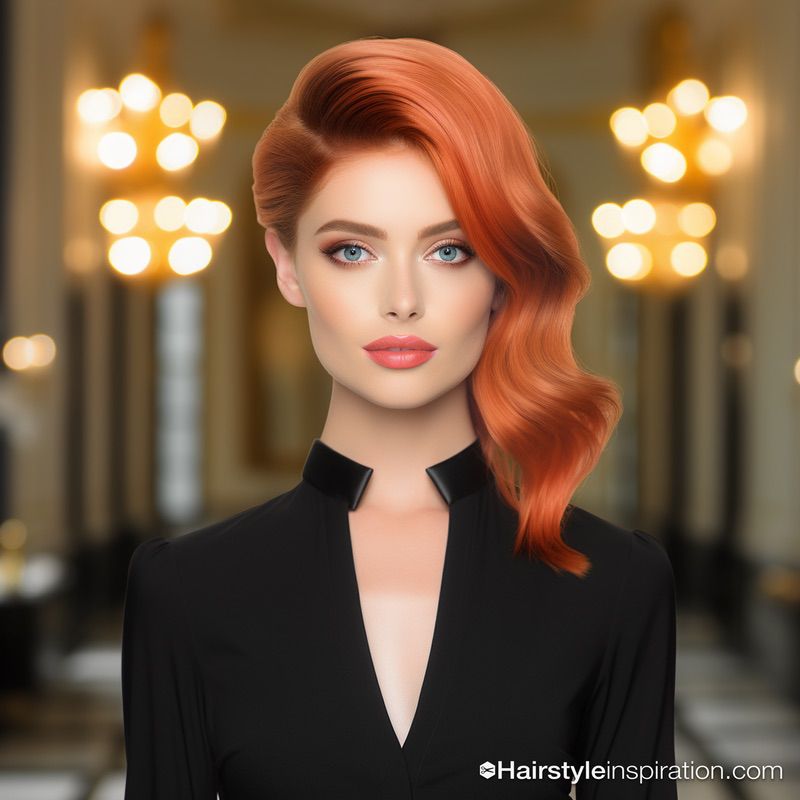 Inspiring long red hairstyles for your next haircut.
