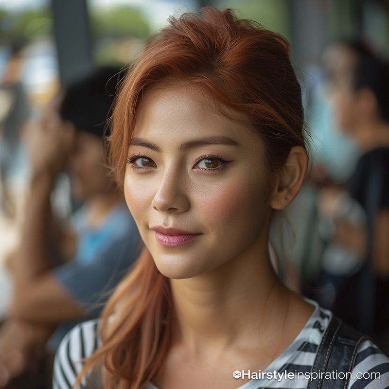 Inspiring long red hairstyles for your next haircut.