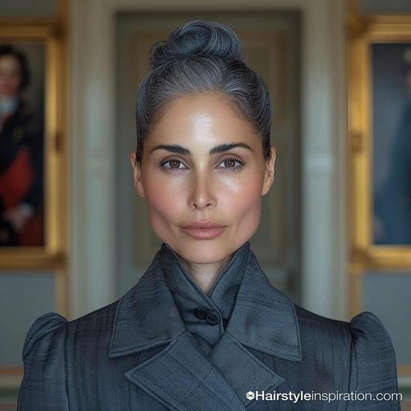 Inspiring long gray hairstyles for your next haircut.